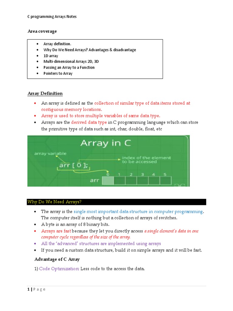 Intro To Programming Lesson 6 Pdf Pointer Computer Programming Data Type 