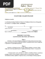 Ugovor o Sponzorstvu | PDF