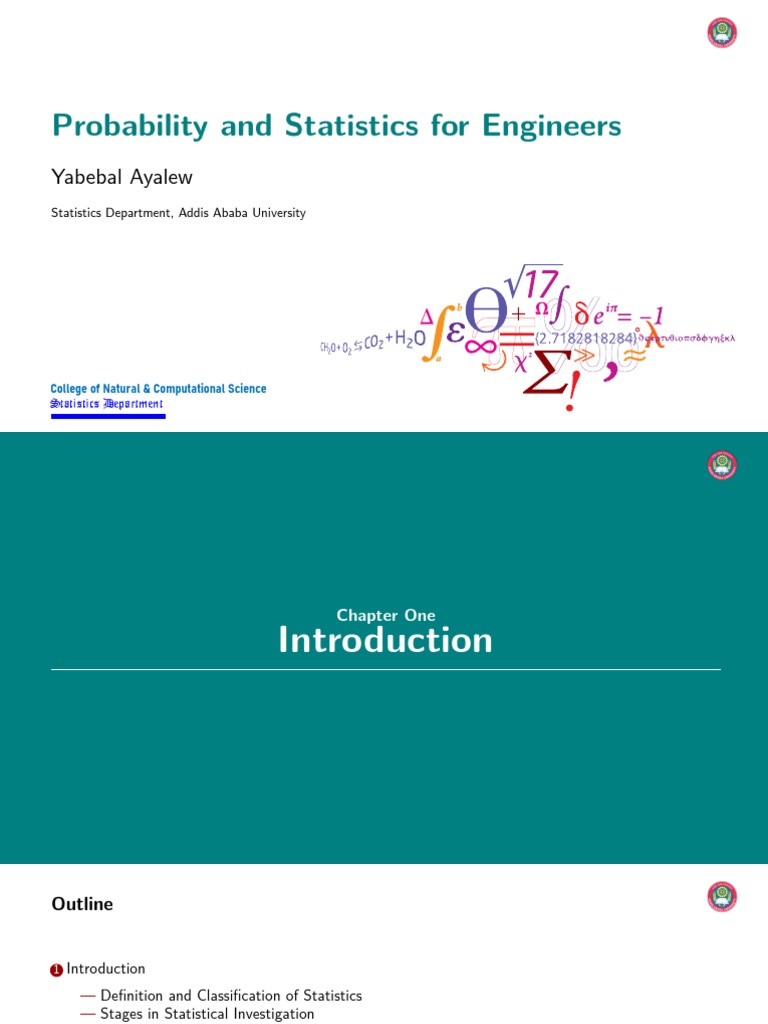 Introduction to Probability and Statistics | PDF | Sampling (Statistics ...
