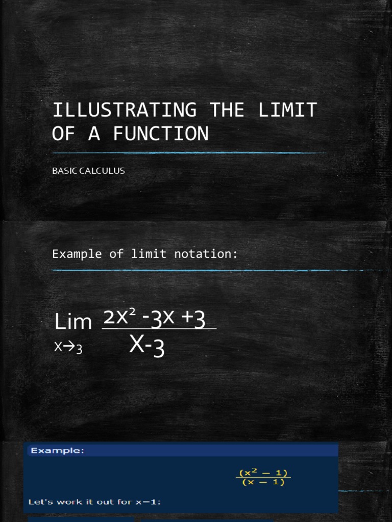 Illustrating The Limit of A Function | PDF | Mathematical Analysis | Mathematics
