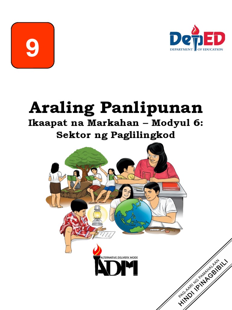 AP9 - Q4 - M6 - Sektor NG paglilingkod-ARPAN-9 | PDF