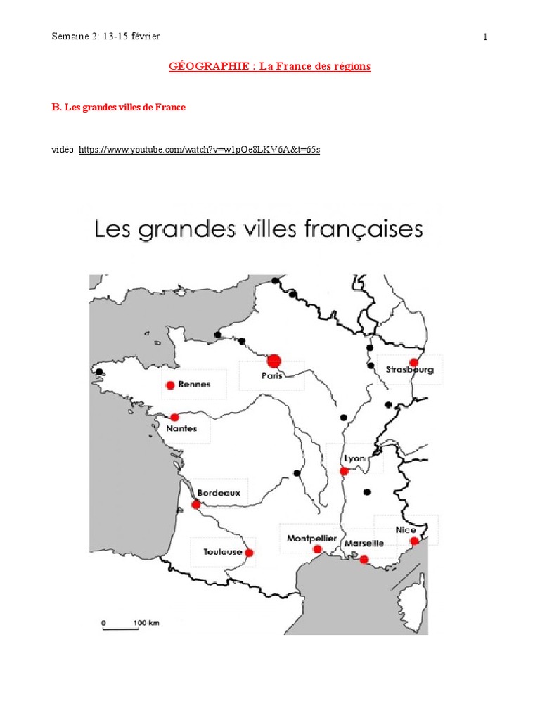 Les grandes villes de France en 2023 | PDF | Lyon