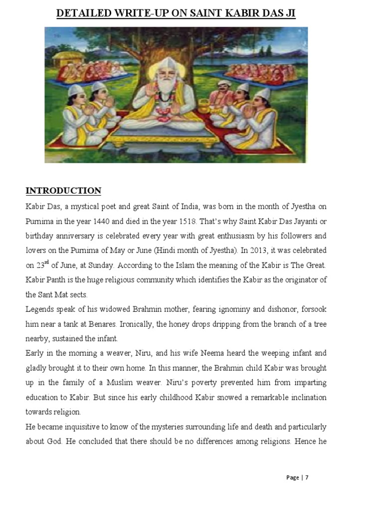 Kabir Das | PDF | Saint | Guru Granth Sahib