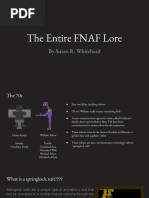 Five Nights at Freddy's - FULL Timeline With Evidence Script | PDF