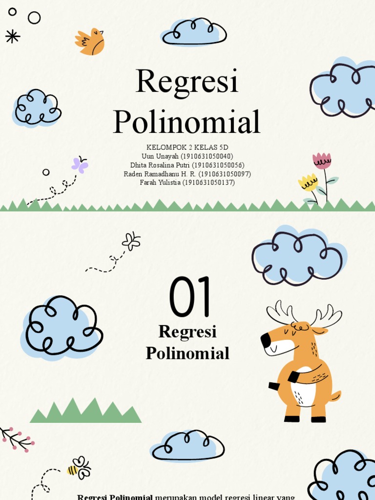 Regresi Polinomial - 2.a | PDF | Metode & Bahan Ajar