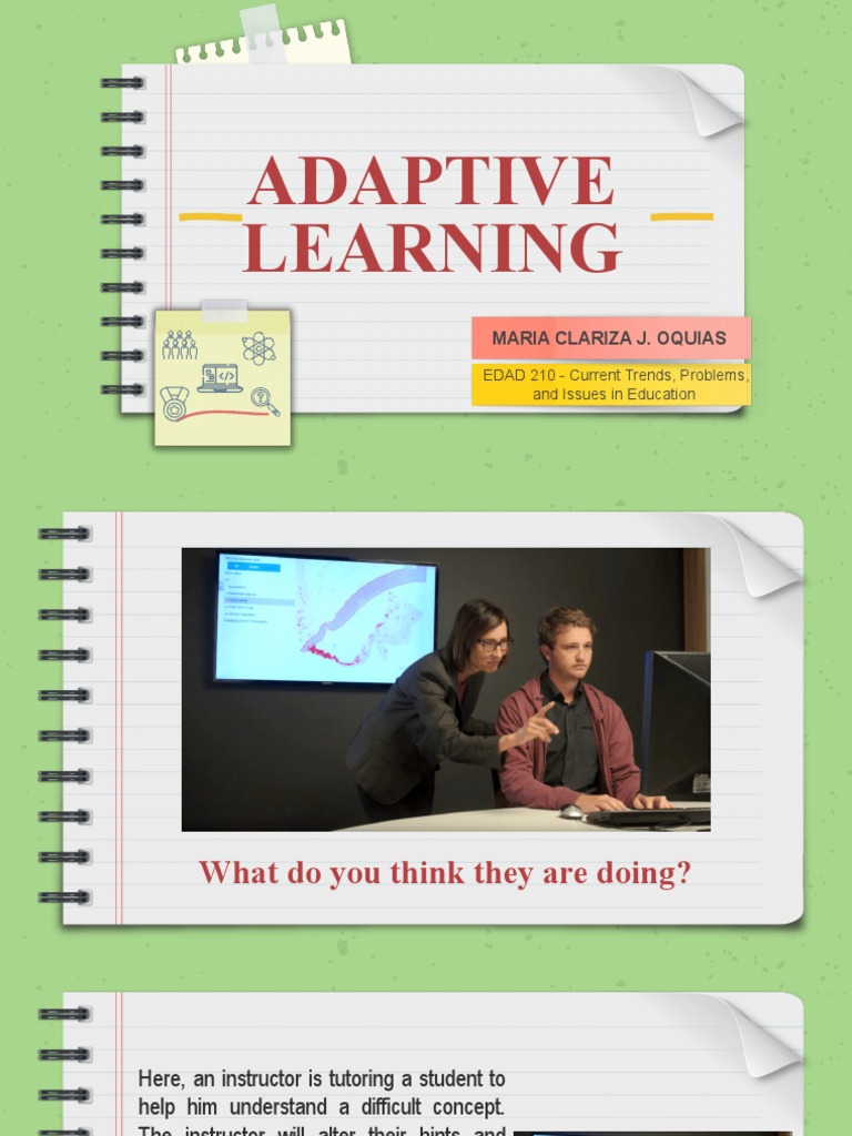 Understanding Adaptive Learning in Education | PDF