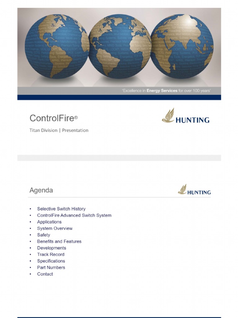 ControlFire. Titan Division Presentation - PDF | PDF