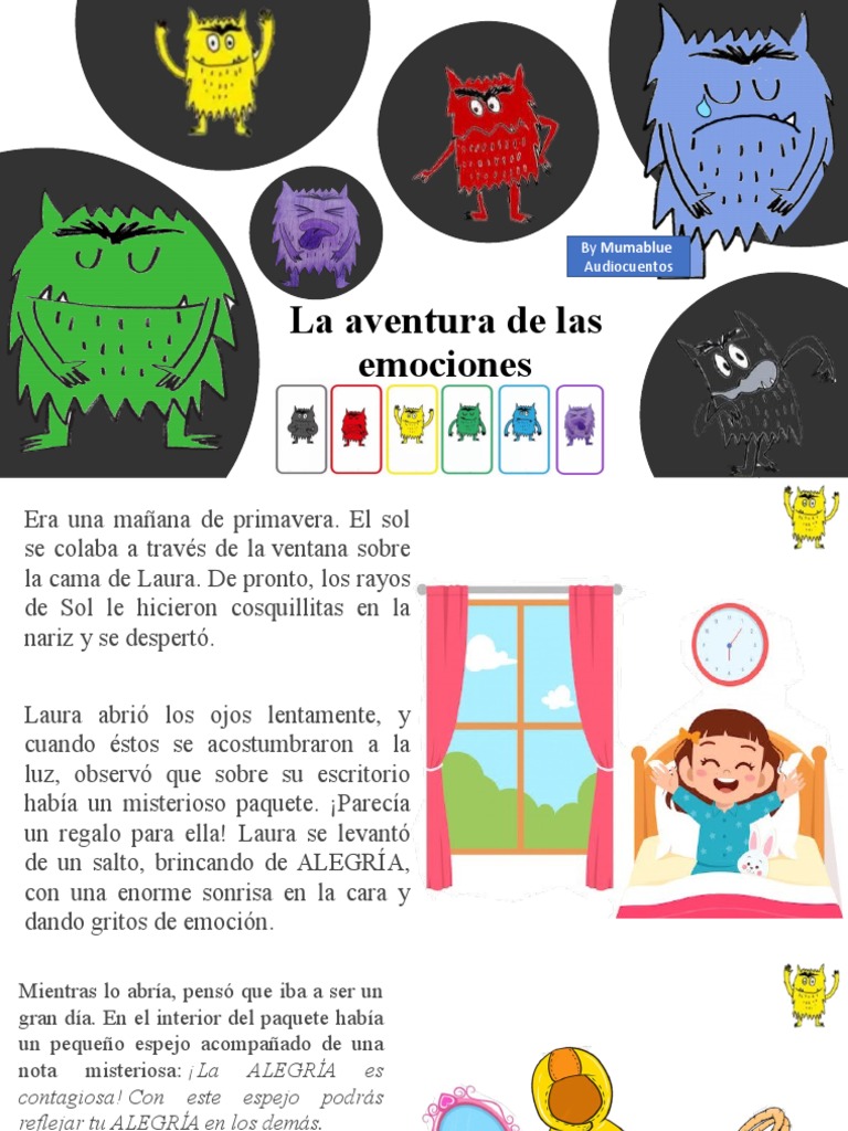 La aventura de las emociones en niños | PDF | Las emociones ...