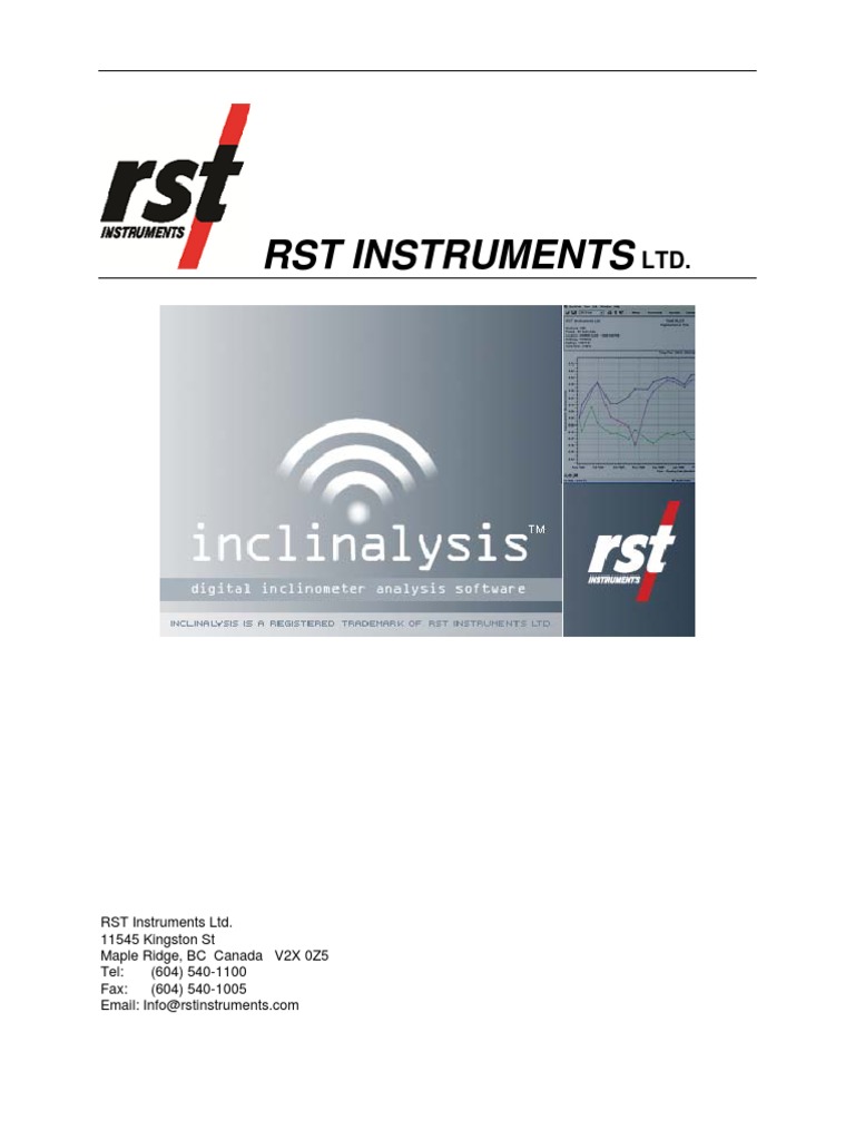 Inclinalysis Manual | PDF | Computers