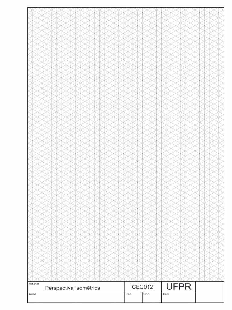 Papel Isometrico | PDF
