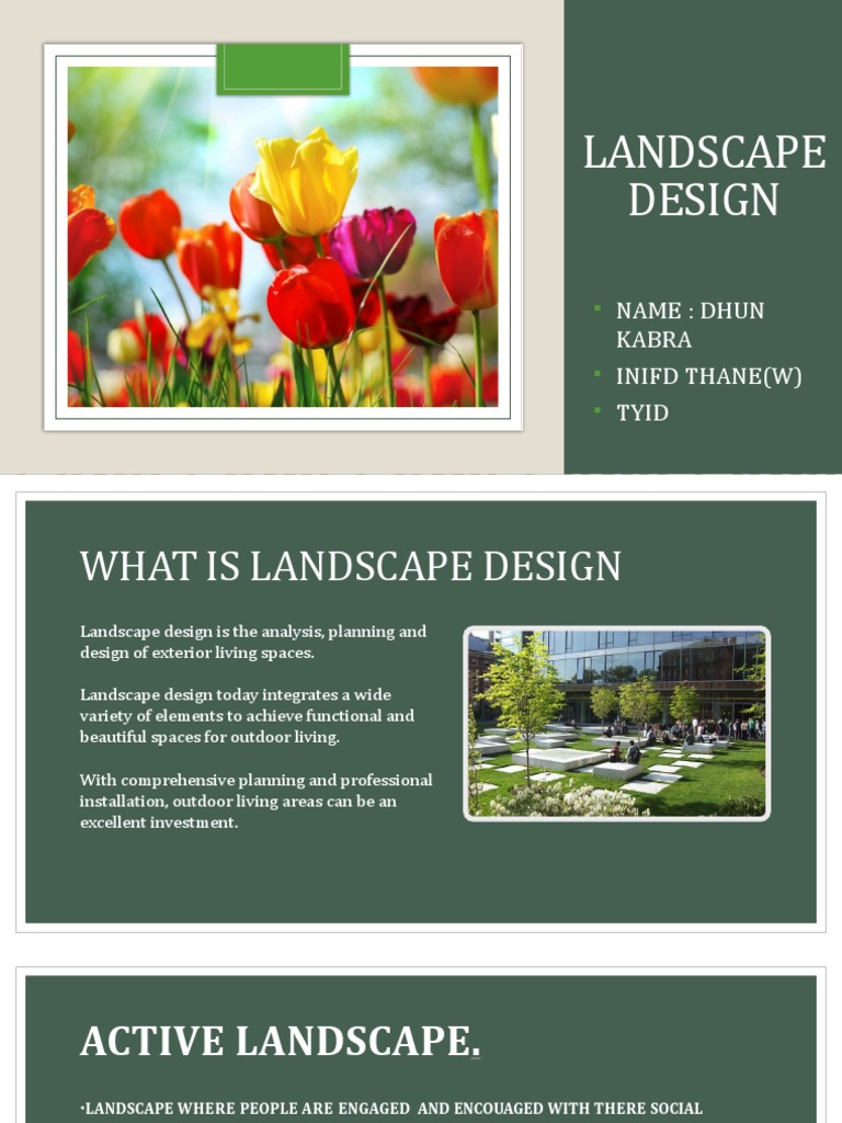Dhun Kabra Landscape Design Tyid | PDF | Trees | Oak