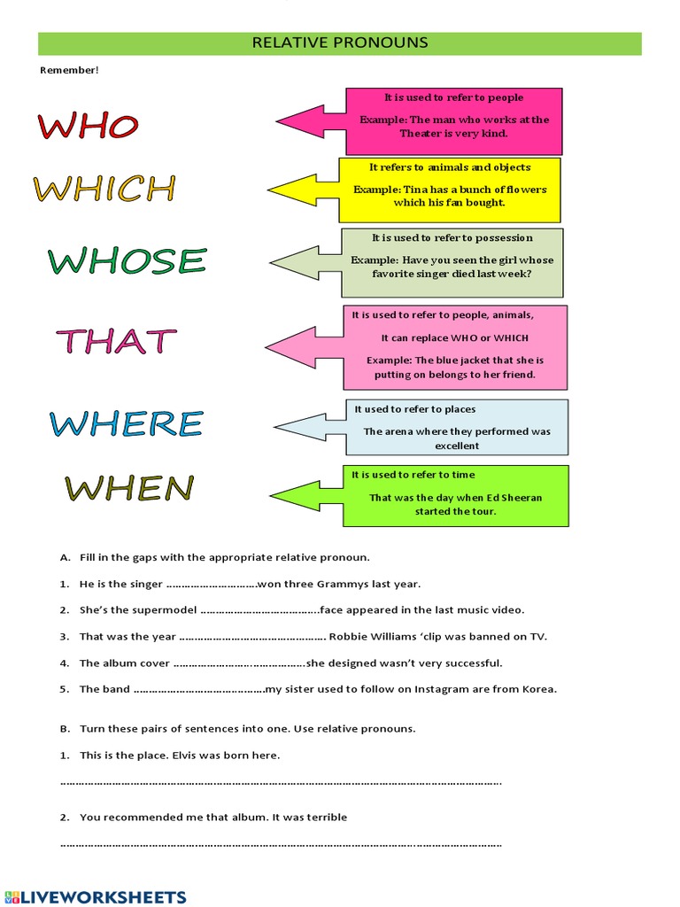 Defining Relative Clauses 2021 | PDF