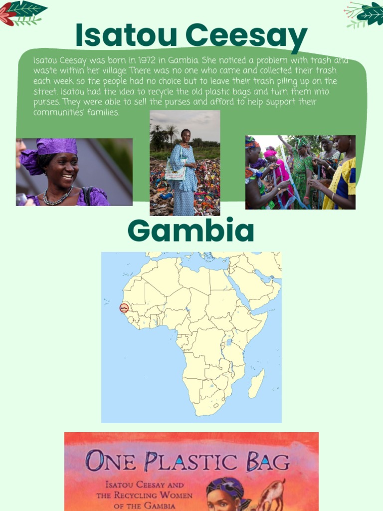 One Plastic Bag - Isatou Ceesay | PDF