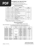 2025 Psle Examination Calendar (Tentative) VF | PDF