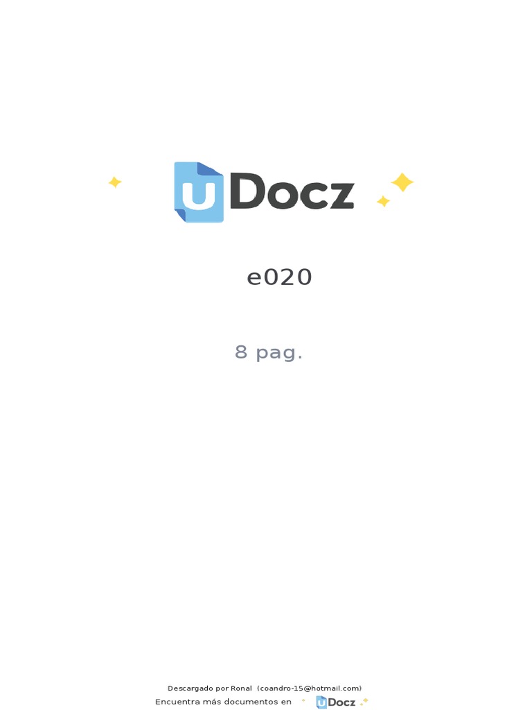 Nte E020 | PDF