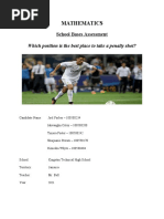 CSEC Math SBA Guide & Structure | PDF | Data | Teaching Mathematics