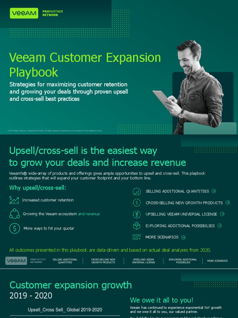 Veeam Customer Sales Playbook | PDF | Cloud Computing | Backup