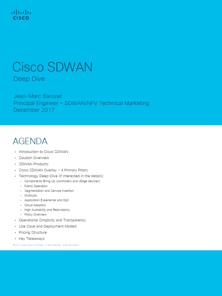 Cisco SD Wan | PDF | Cloud Computing | Virtual Private Network