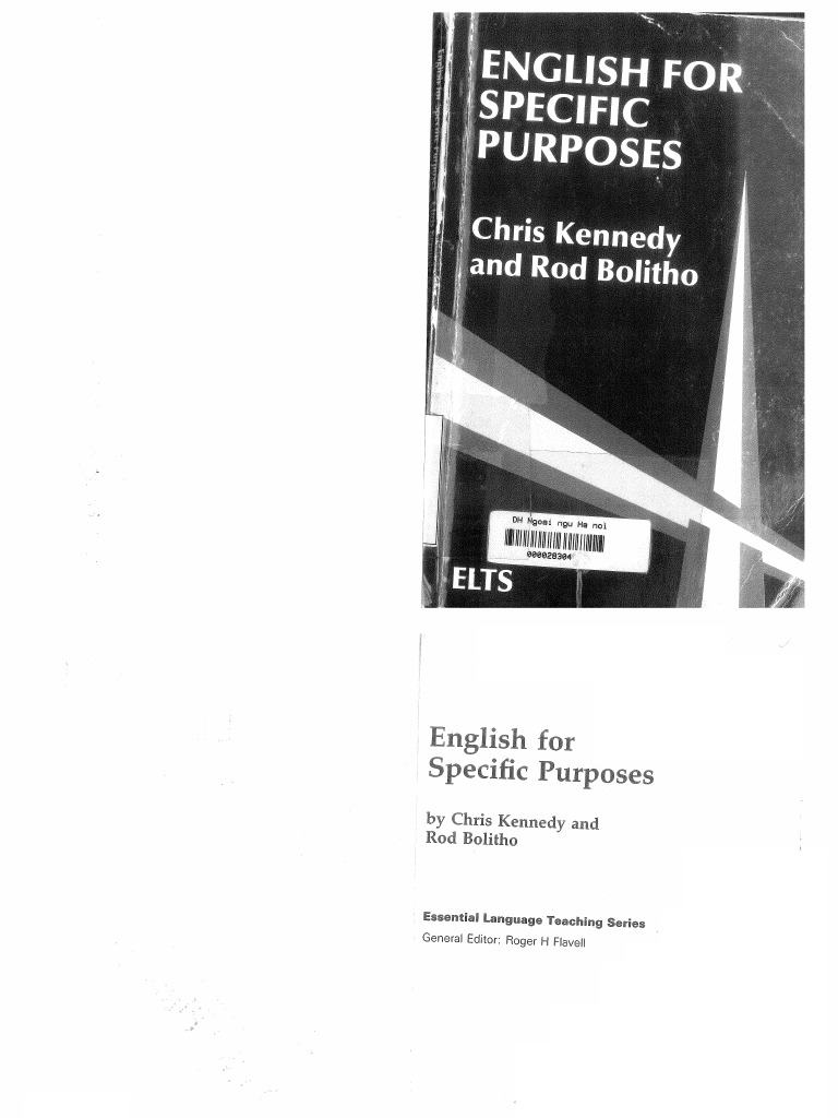 English For Specific Purposes - ESP Recommended Reading | PDF