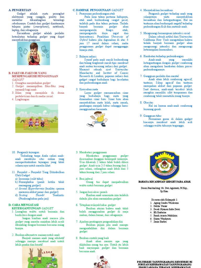 Leaflet Gadget | PDF | Game & Aktivitas | Ilmu Sosial