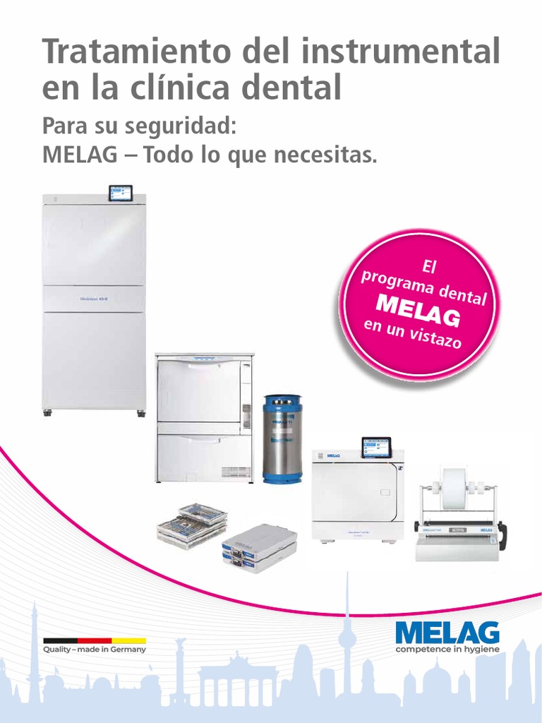 Brochure MELAG Español | PDF | Agua | Impresora (Computación)