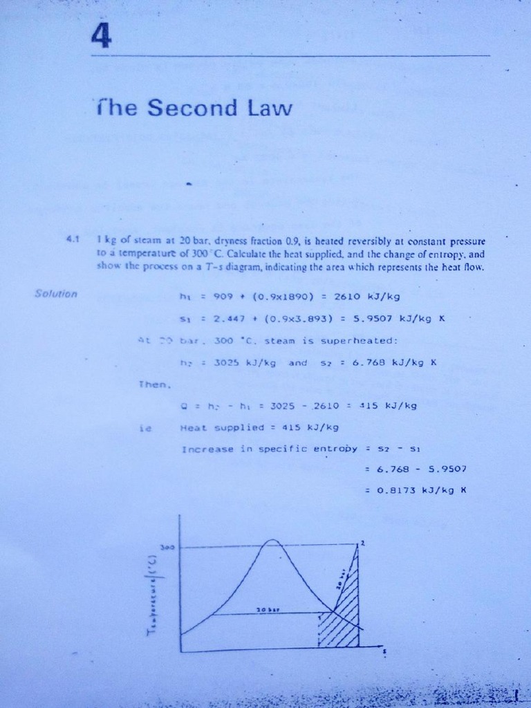 Thermodynamics by Eastop Amp Mcconkey Solution Chapter 4 Compress | PDF