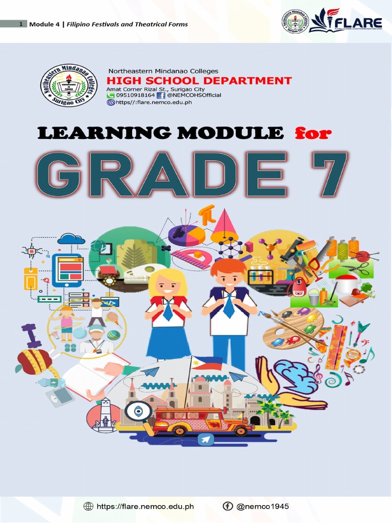 Mapeh 7 - Q4module4 - Arts | PDF | Festival