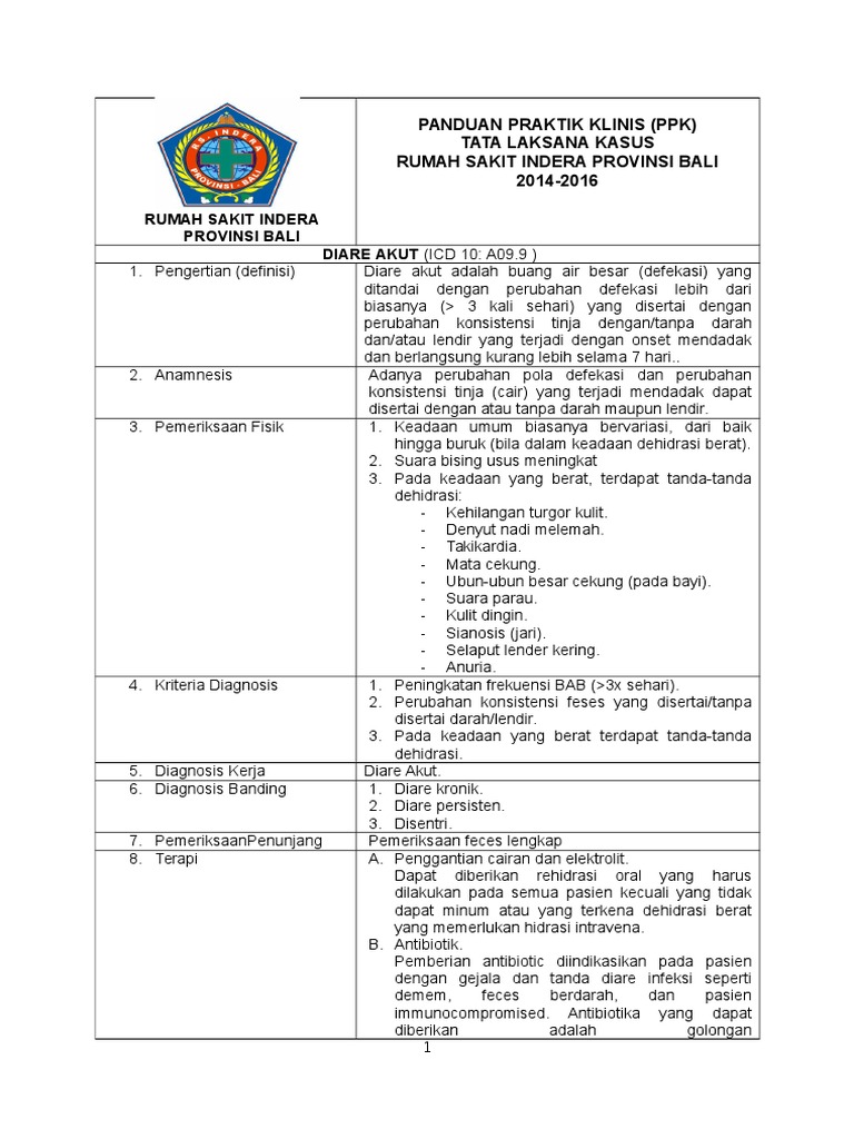 Contoh PPK RS Bali | PDF