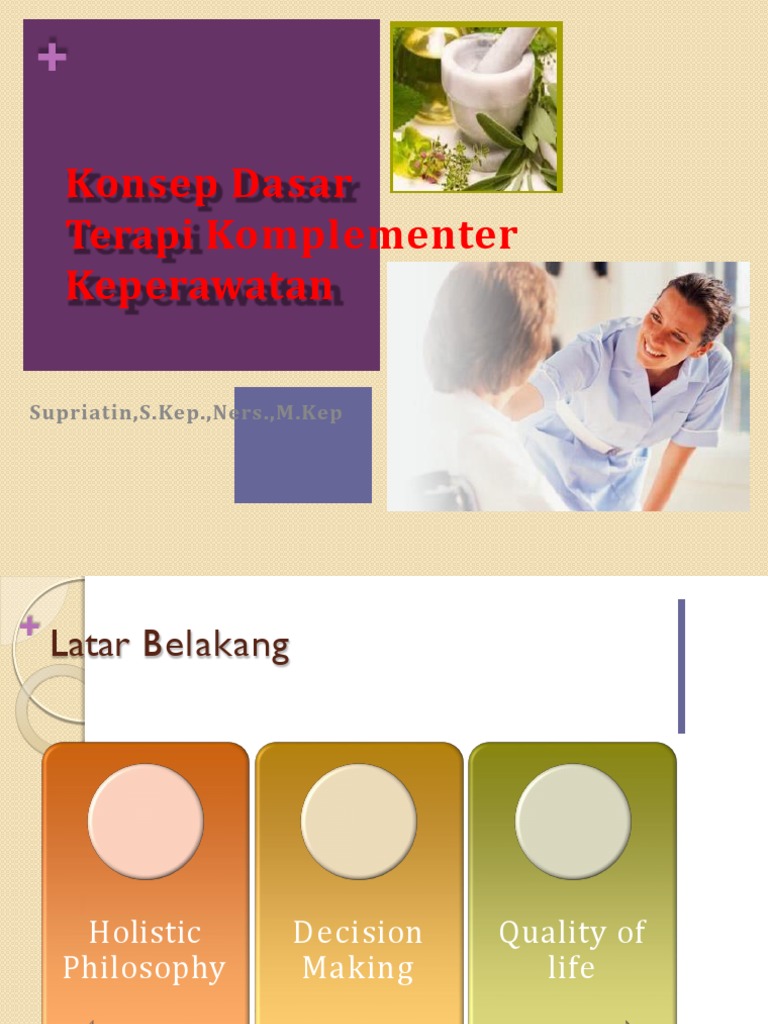 Konsep Terapi Komplementer | PDF