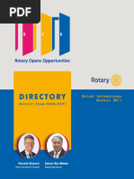 Script For A Rotary Club Induction | PDF | Clubs And Societies