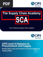 Cips Procurement Cycle Overview by Tim Young Fcips | PDF | Procurement ...
