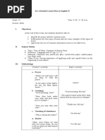 A Detailed Lesson Plan in English 4 | PDF | Lesson Plan | Noun