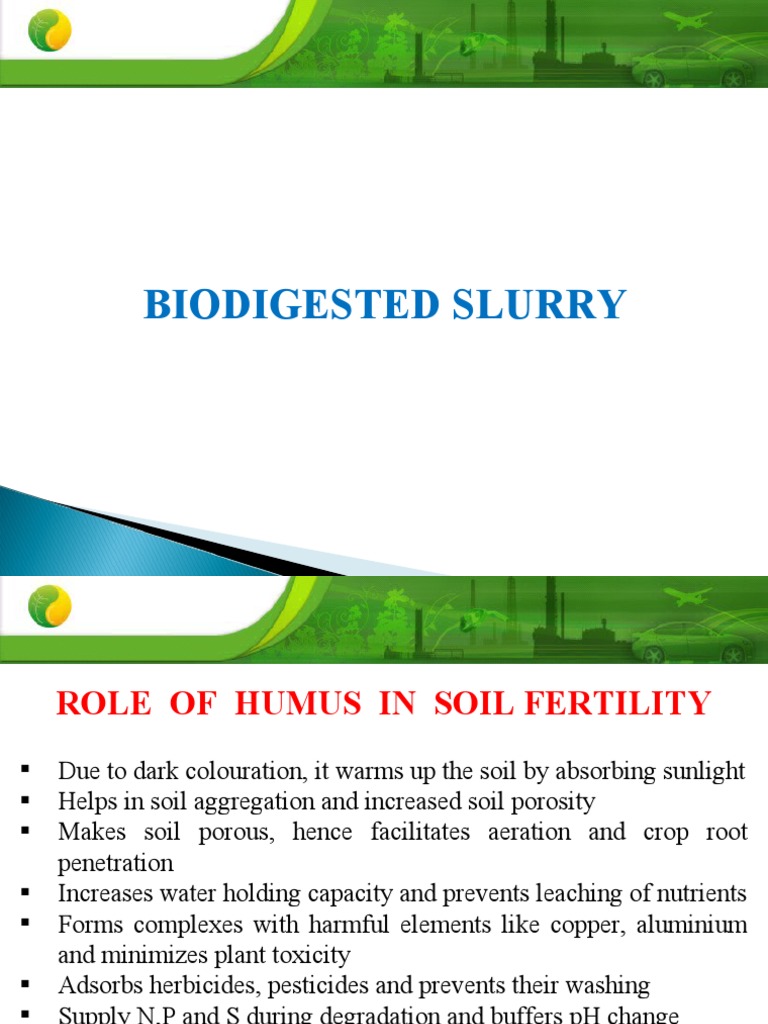 Biodigested Slurry | PDF