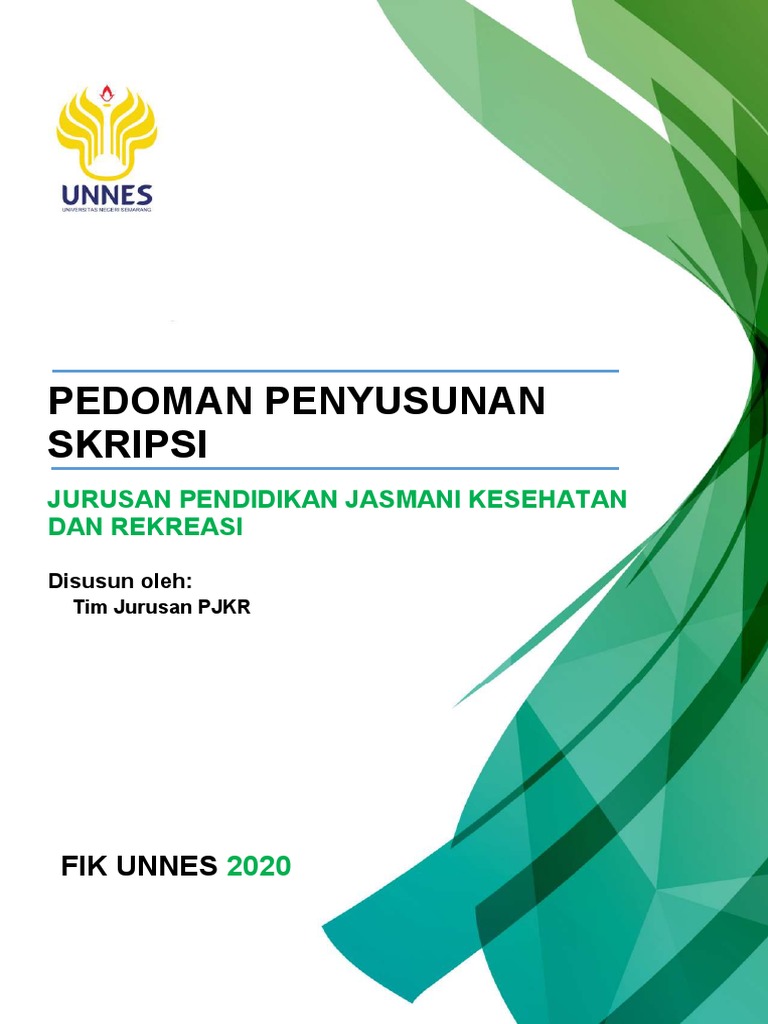 Panduan Skripsi PJKR 2020 | PDF | Bisnis