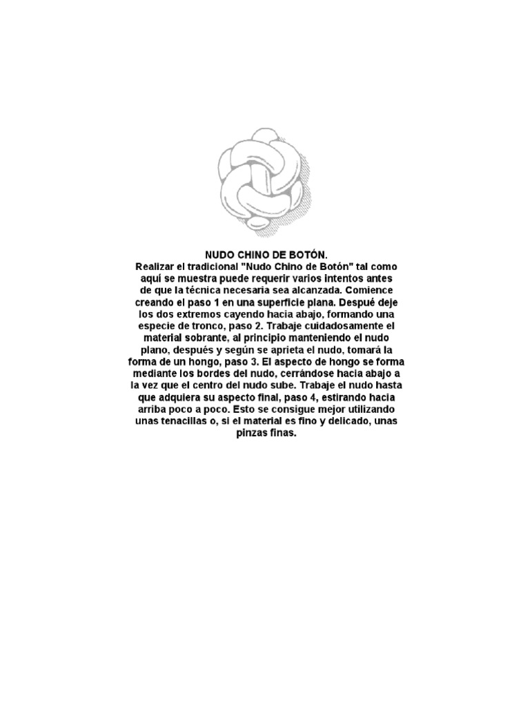Libro de Nudos Chinos | PDF