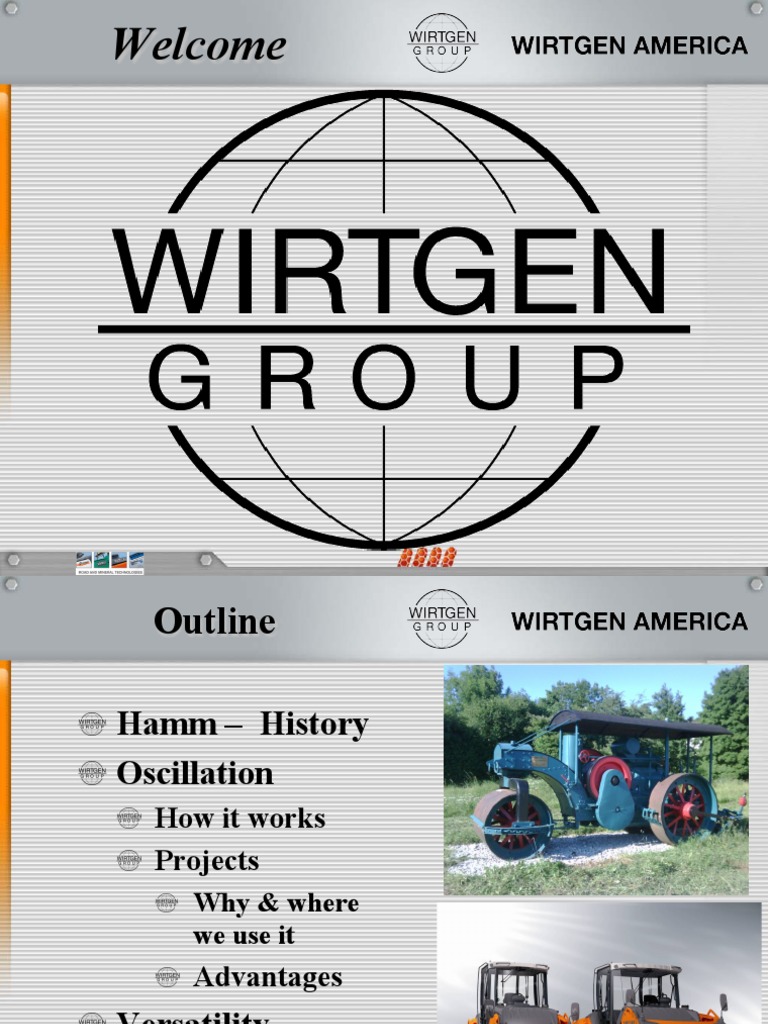 Hamm Wirtgen Oscillation Technology Summary | PDF