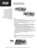 DC Surge Protection Solutions For Rooftop or Towertop: Data Sheet | PDF ...