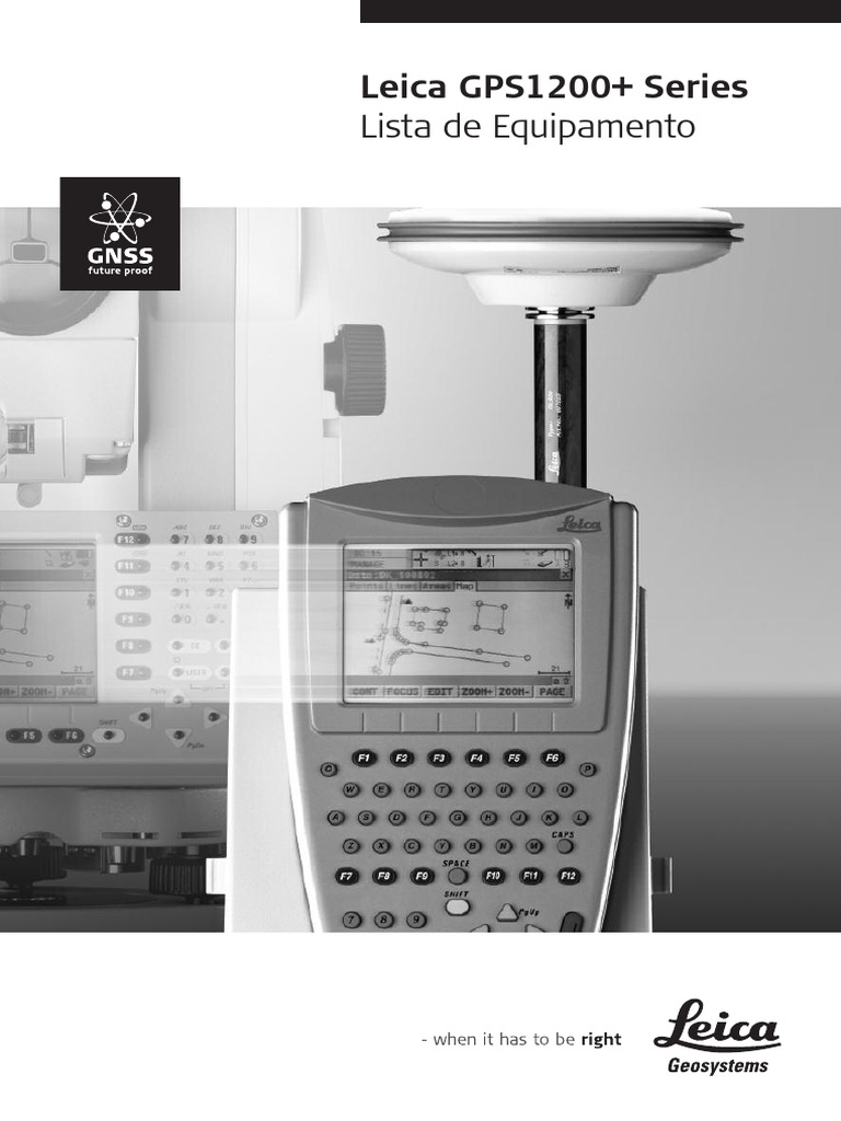 GPS1200 Equipmentlist PT | PDF