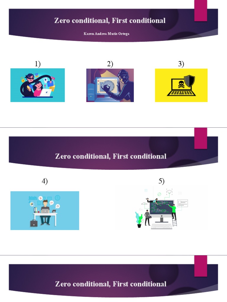 Zero Conditional, First Conditional | PDF