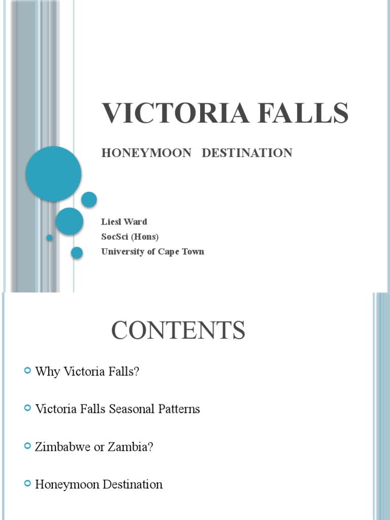 Victoria Falls Presentation | PDF