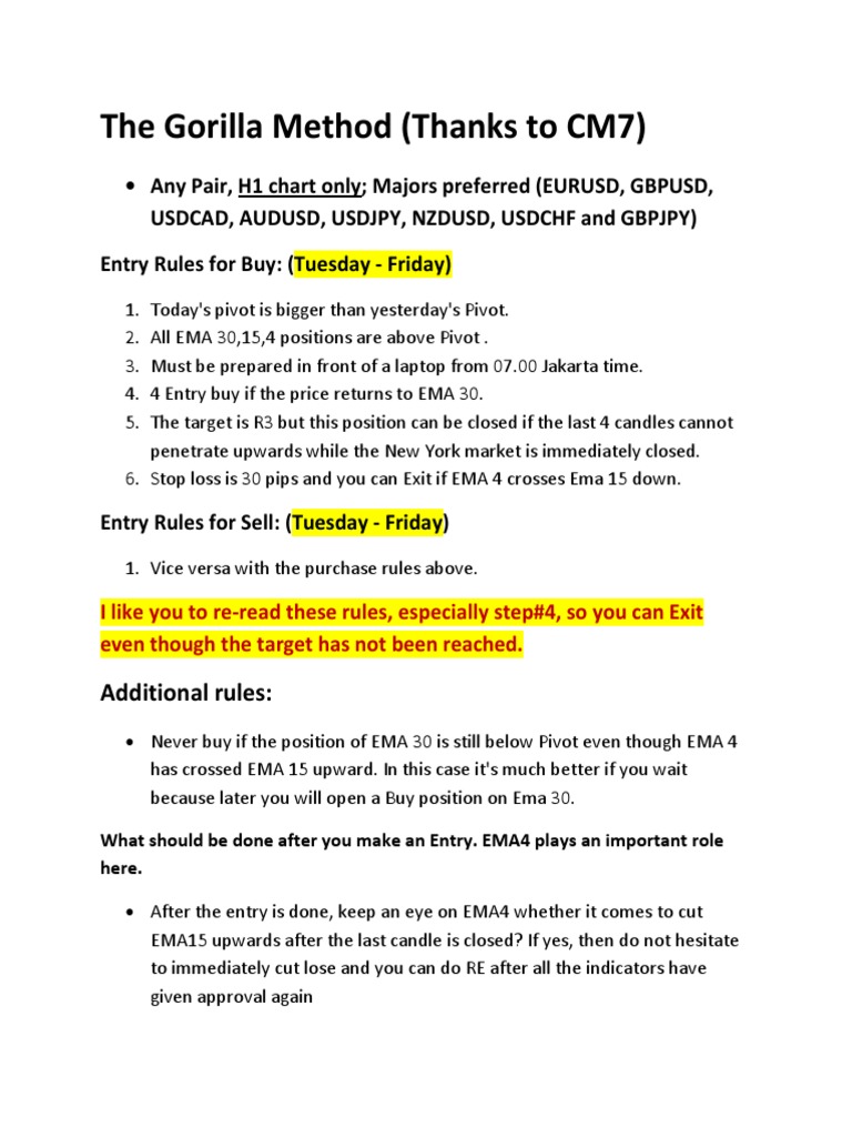 The Gorilla Method | PDF