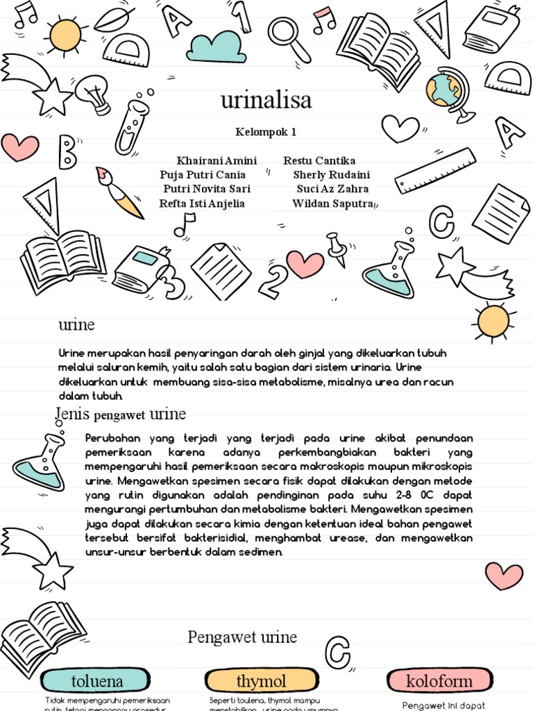 Urinalisa Kelompok 1 | PDF
