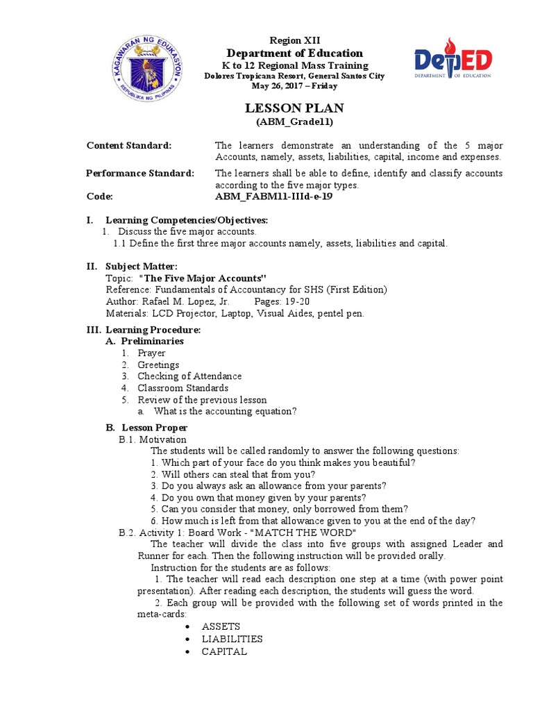 85GILTENDEZ - ABM - FABM11 IIId e 19 | PDF | Career & Growth | Social ...