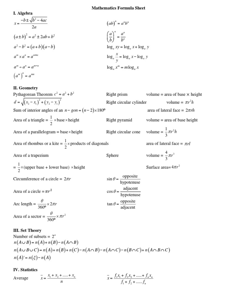 UEC Junior Formula Paper | PDF