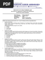 Soal Try Out Kelas 6 TP 2024 2025 Bahasa Indonesia Plus Jawaban | PDF