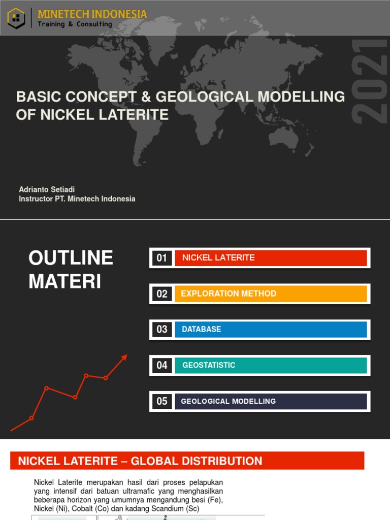 Basic Concept and Geological Modelling of Nickel Laterite | PDF | Earth Sciences | Mineralogy