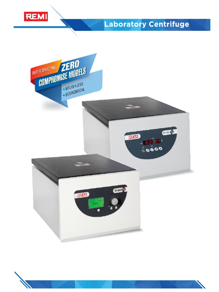Remi Bench Top Centrifuge | PDF