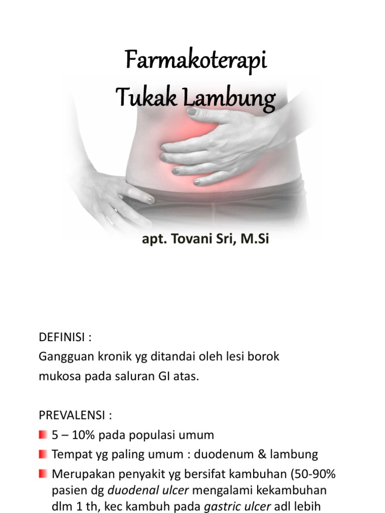 Farmakoterapi Tukak Lambung | PDF