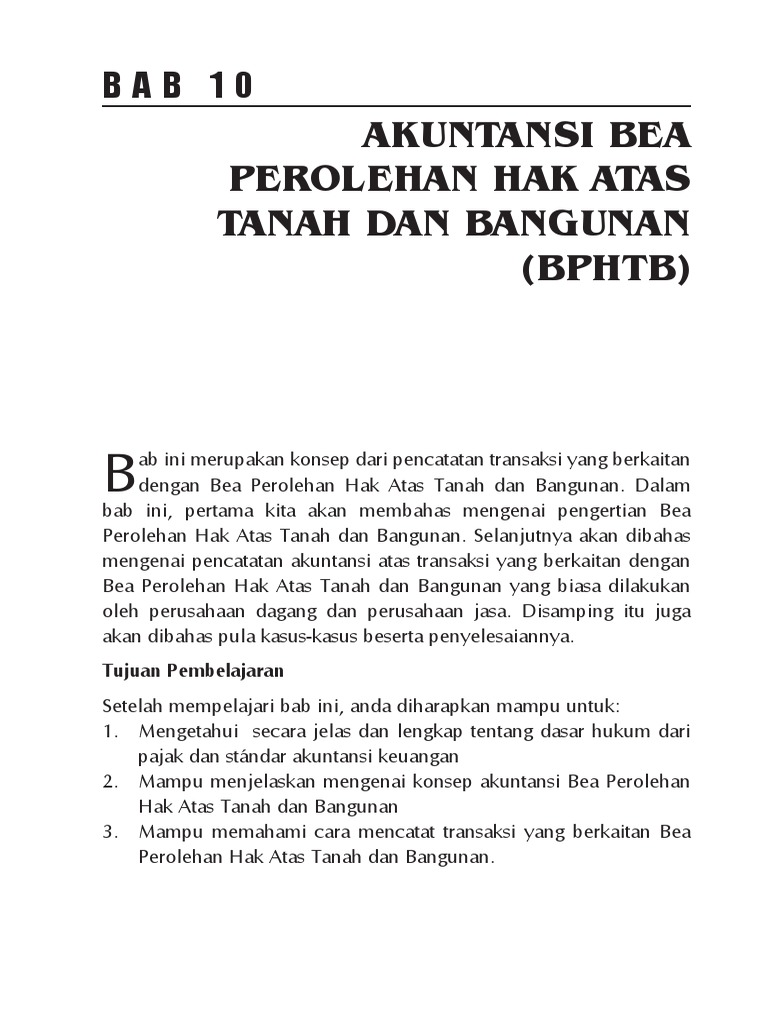 Akuntansi Perpajakan (Bab 10) | PDF