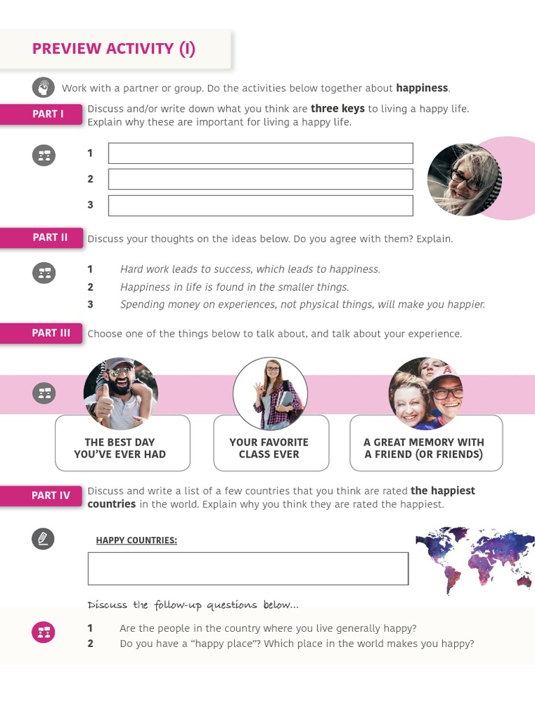 A Valuable Lesson For A Happier Life AT | PDF